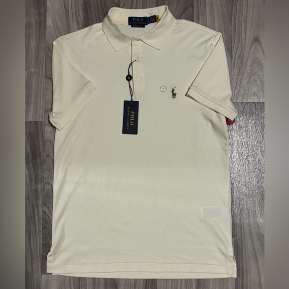 Ralph Lauren | Shirts | Polo Ralph Lauren Mens Cream Polo Shirt | Poshmark